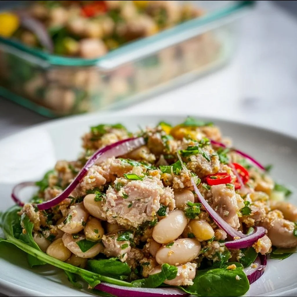Tuna White Bean Salad