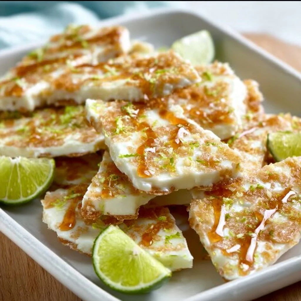Key Lime Pie Yogurt Bark Recipe